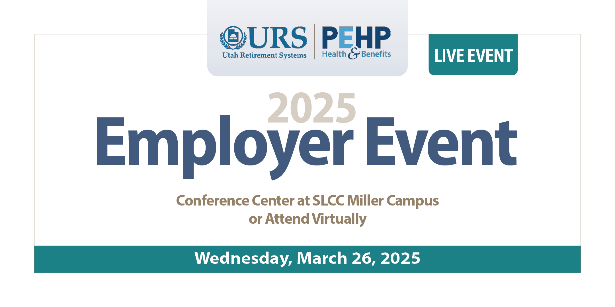 URS - 2025 URS/PEHP Employer Event